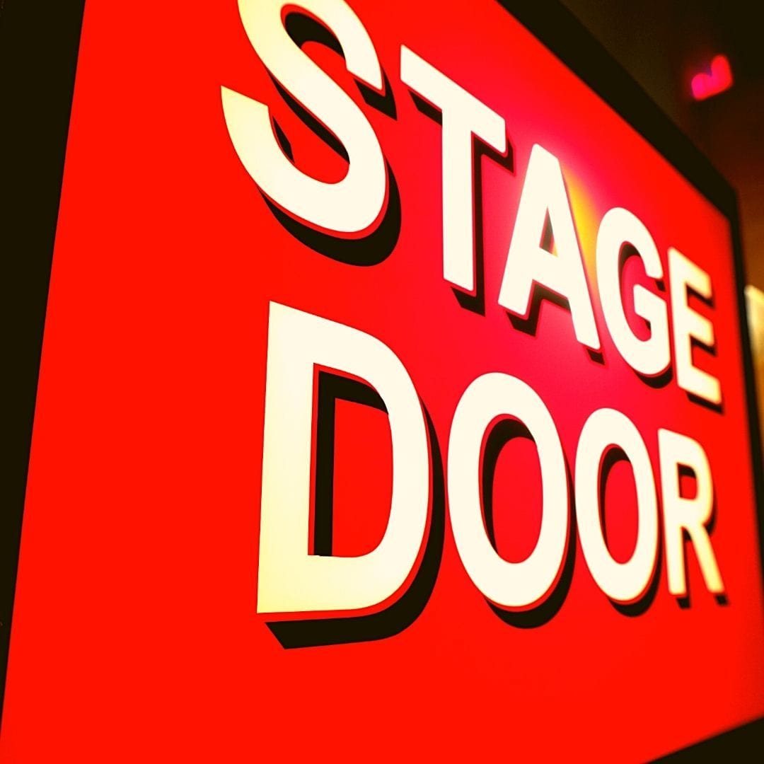 Stage Door - Lightbox. Original Lighting by Famous Rebel