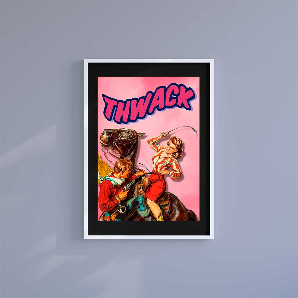 Thwack - Pop Art Print. Limited-Edition design by Famous Rebel