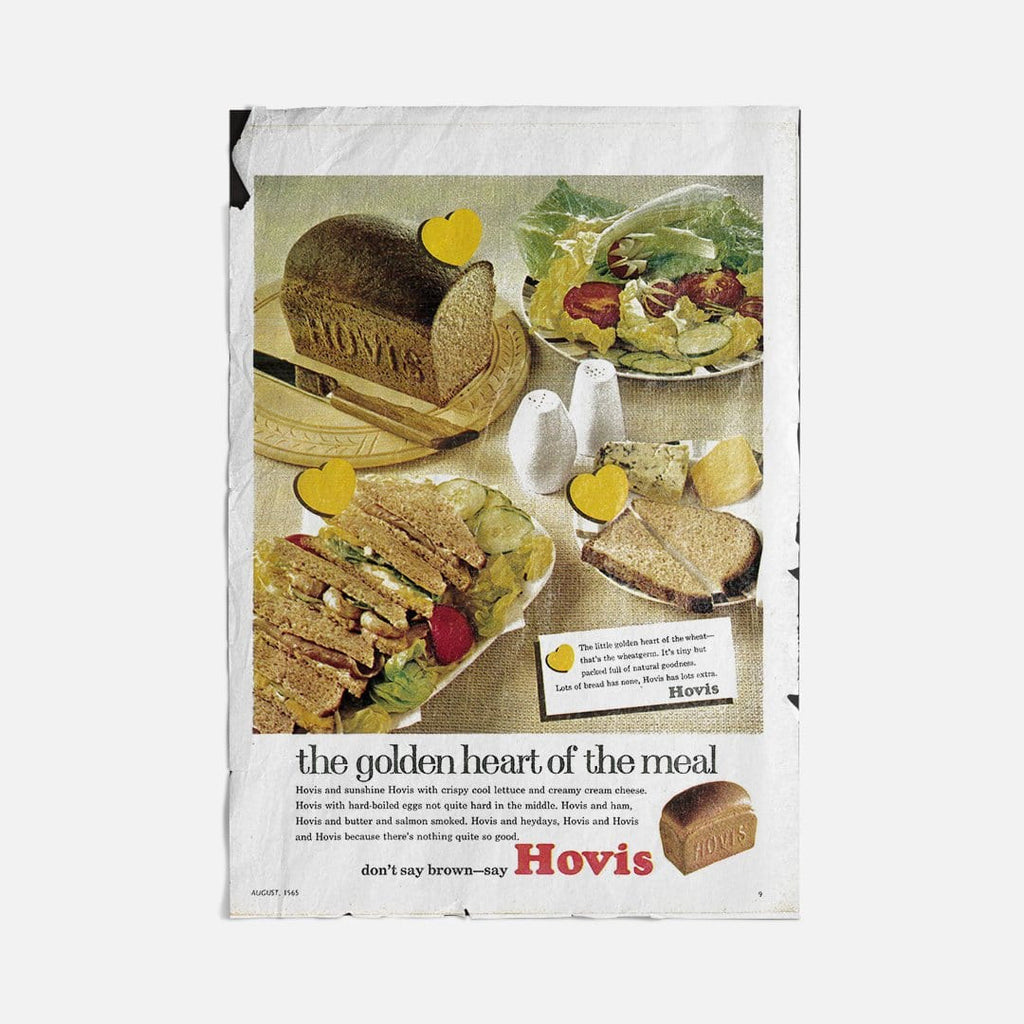 Vintage Ads- Hovis - Wooden Poster – Famous Rebel