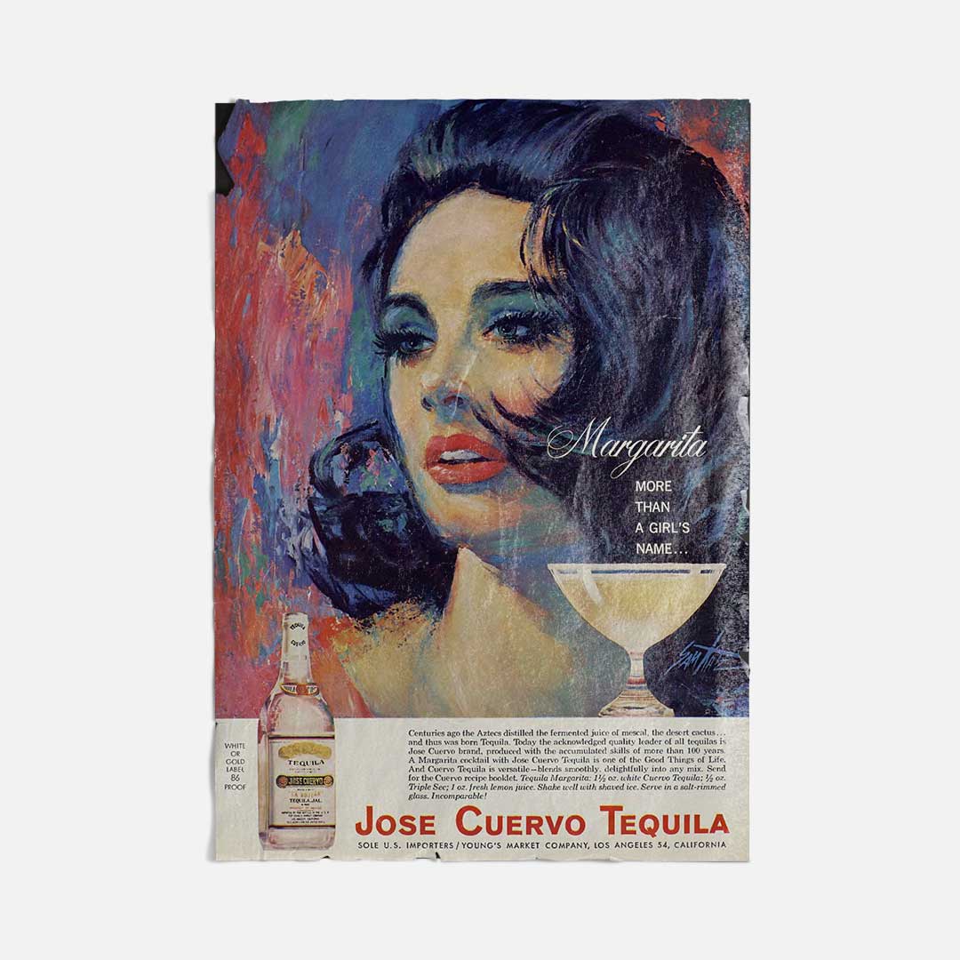 Vintage Ads- Tequila - Wooden Poster – Famous Rebel